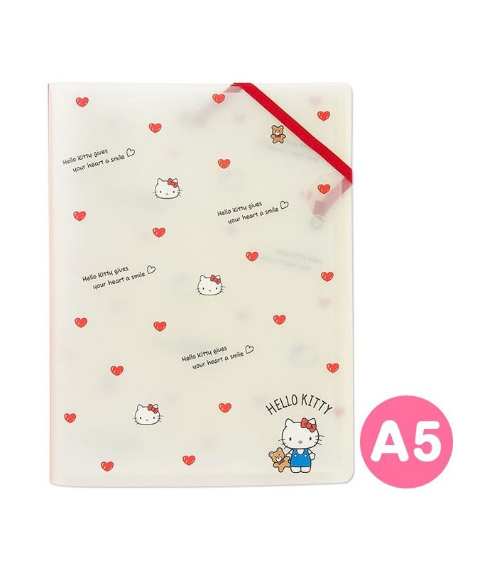 Hello Kitty A5 4-Pocket Folder: - The Kitty Shop