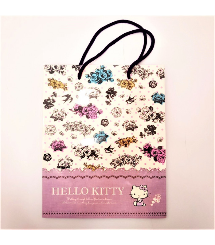 Hello Kitty Paper Bag:Sl - The Kitty Shop