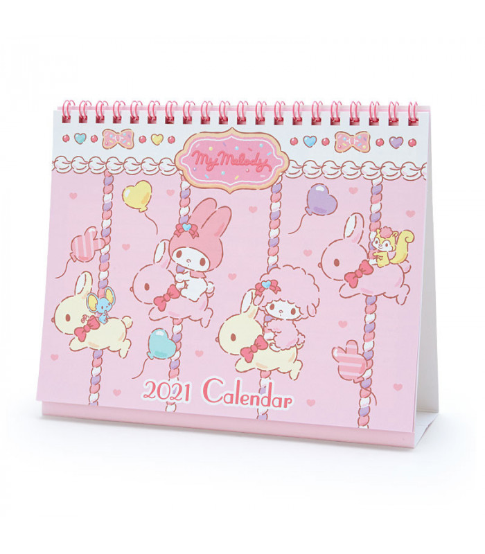 My Melody Desk Calendar: 2021 - The Kitty Shop