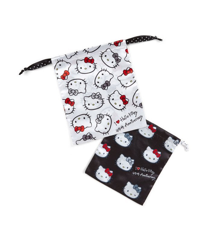 Hello Kitty Drawstring Bag Set: Il - The Kitty Shop