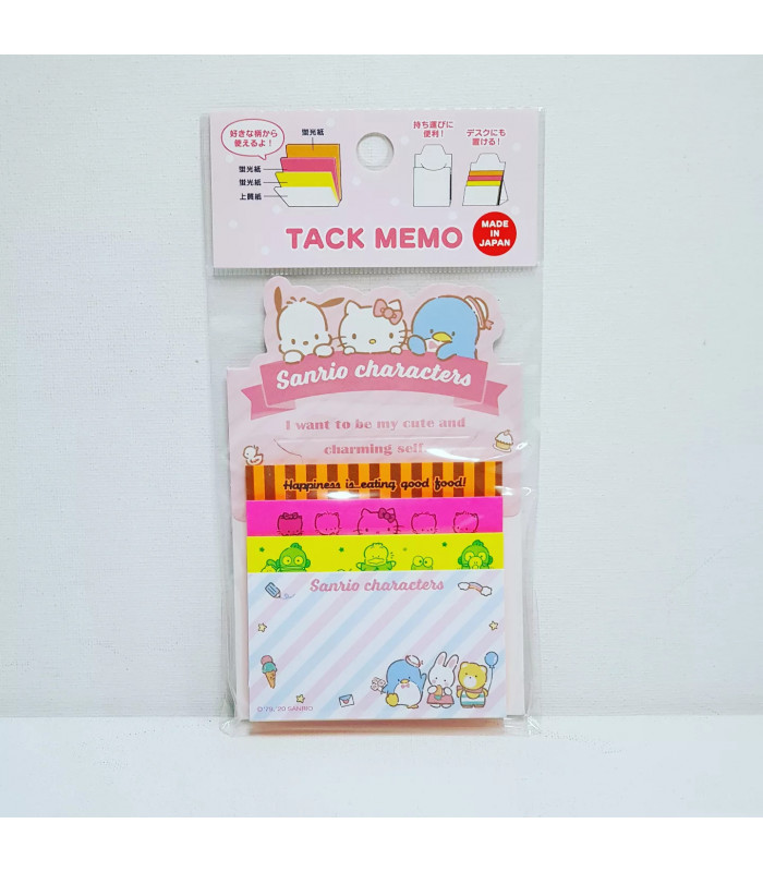 Assorted Characters Sticky Notes: Stand Pack - The Kitty Shop