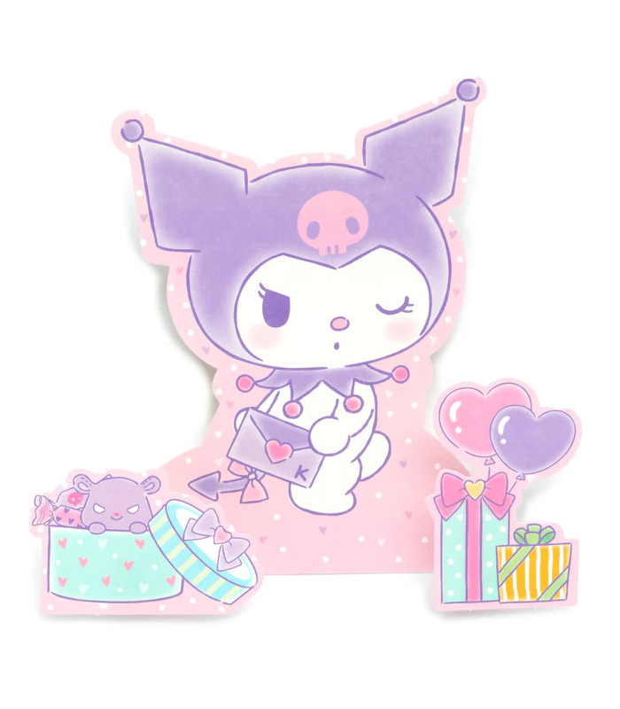 Kuromi Greeting Card - The Kitty Shop