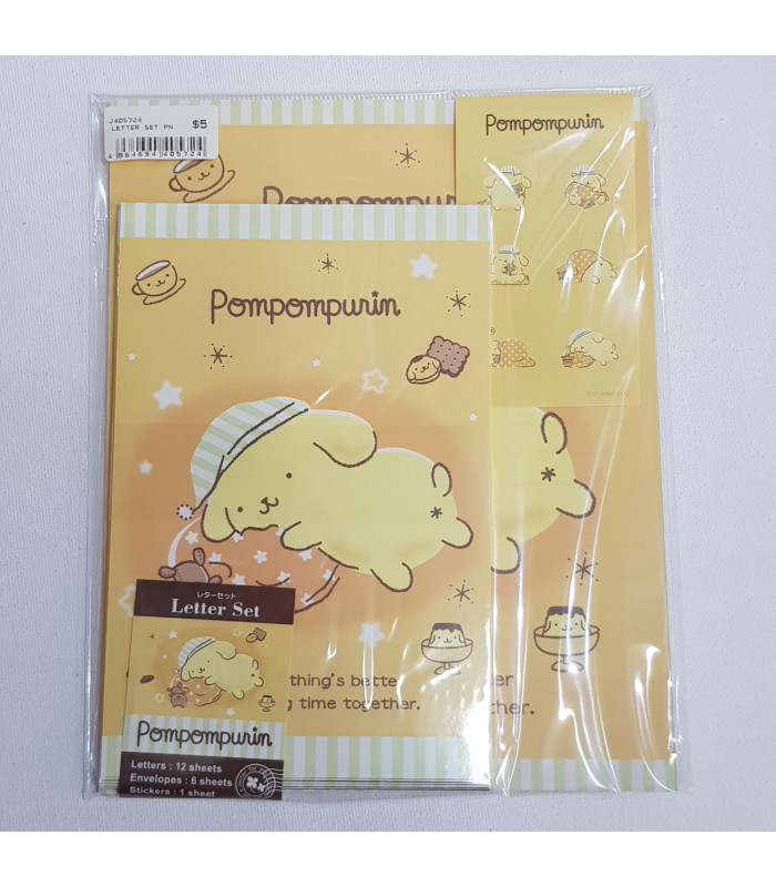 Pompompurin Letter Set - The Kitty Shop