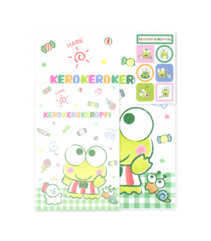 Keroppi Letter Set - The Kitty Shop