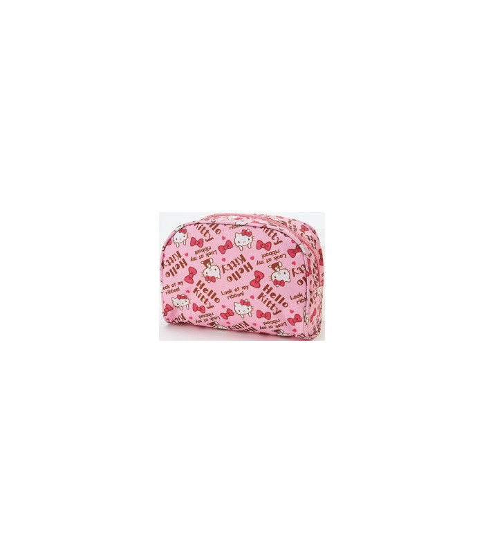 Hello Kitty Cosmetic Pouch: Pink - The Kitty Shop