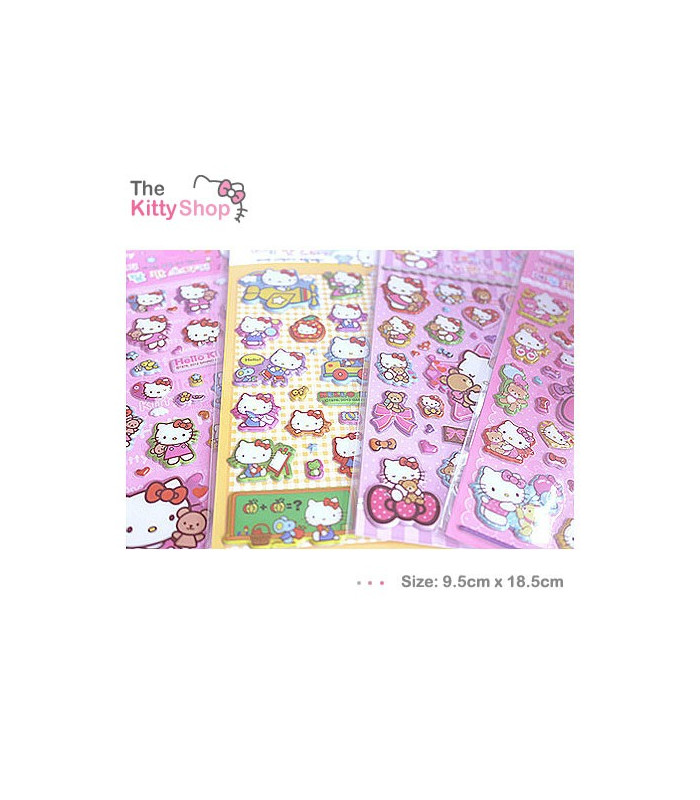 Hello Kitty Metal Sticker - The Kitty Shop