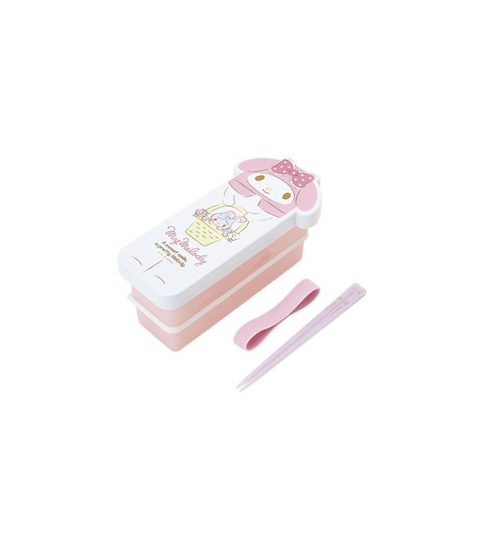 My Melody 2Tier Lunch Container: Dcut