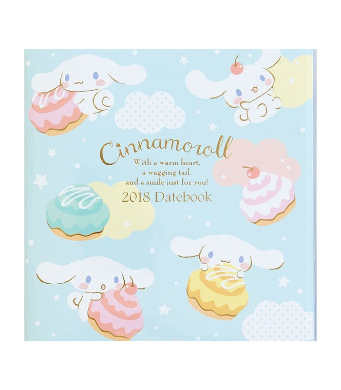 Cinnamoroll Schedule Notebook: A5 2018