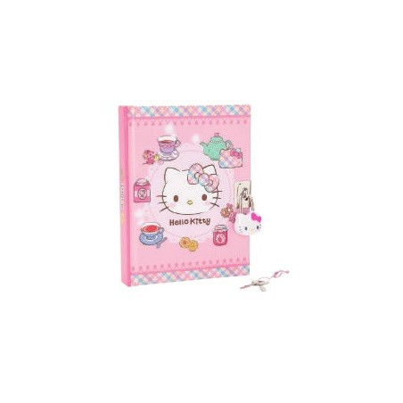Hello Kitty Locking Diary: Tea Time
