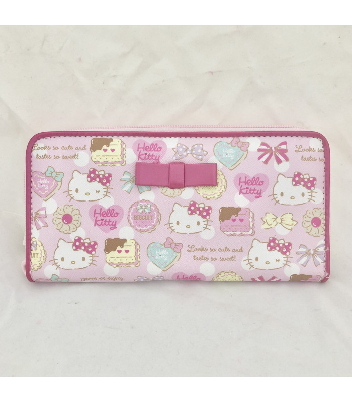 Hello Kitty Long Wallet: Biscuit