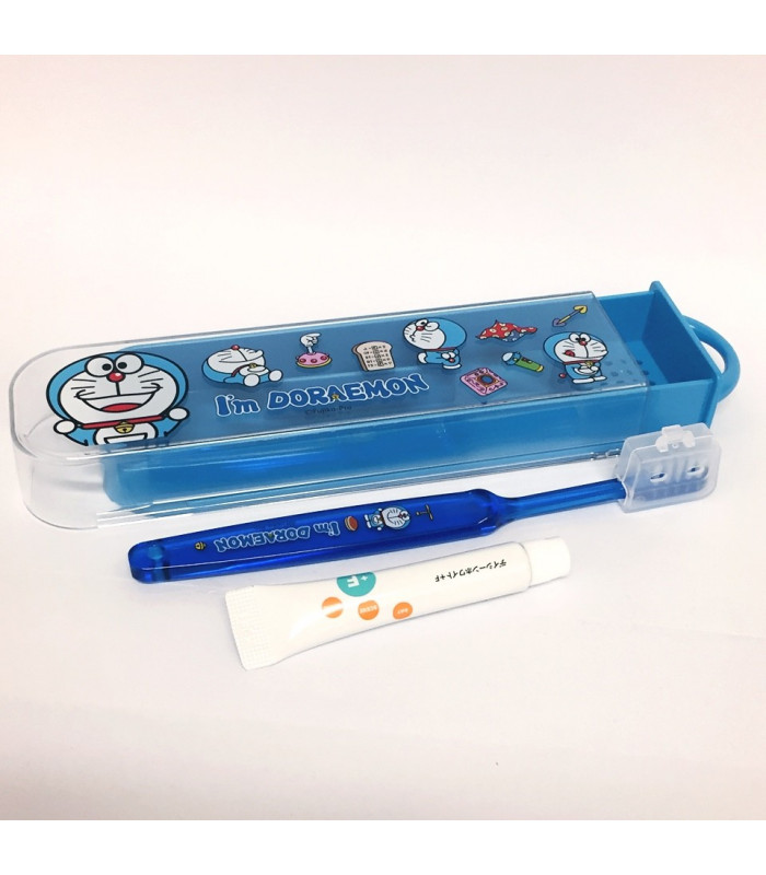I'm Doraemon Travel Toothbrush Set: Case