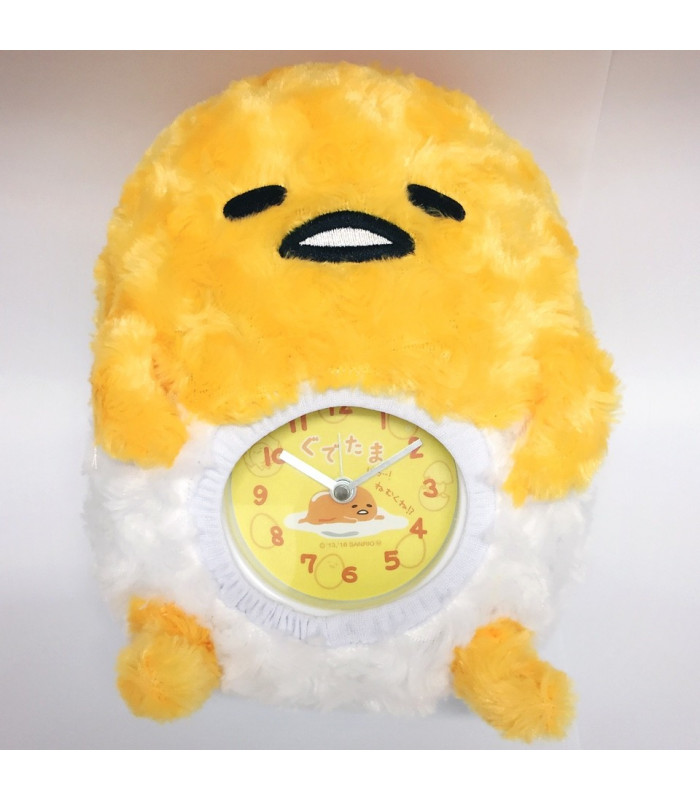Gudetama Plush Clock