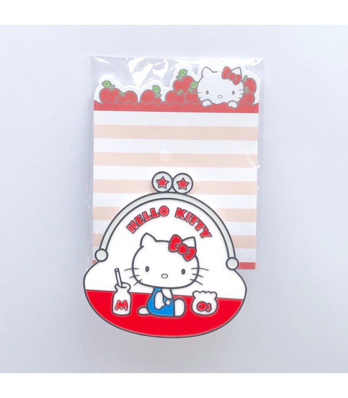 Hello Kitty Memo Pad & Clip:
