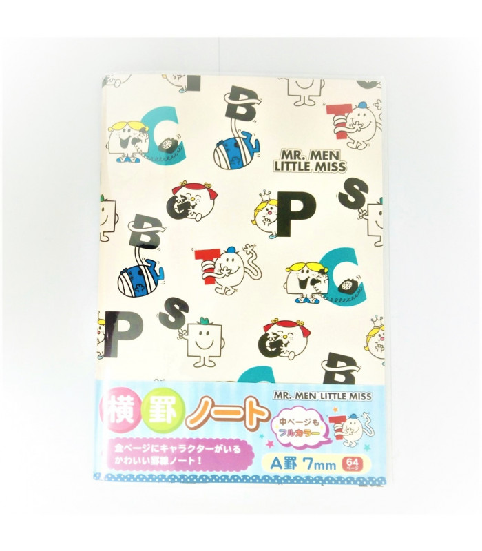 Mr. Men Notebook: Horizontal