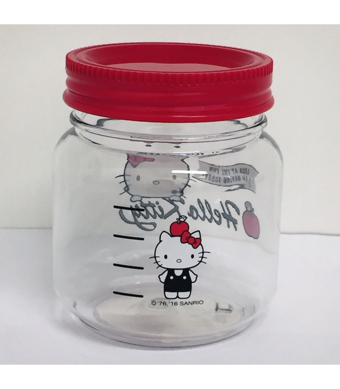 Hello Kitty Plastic Jar: Small