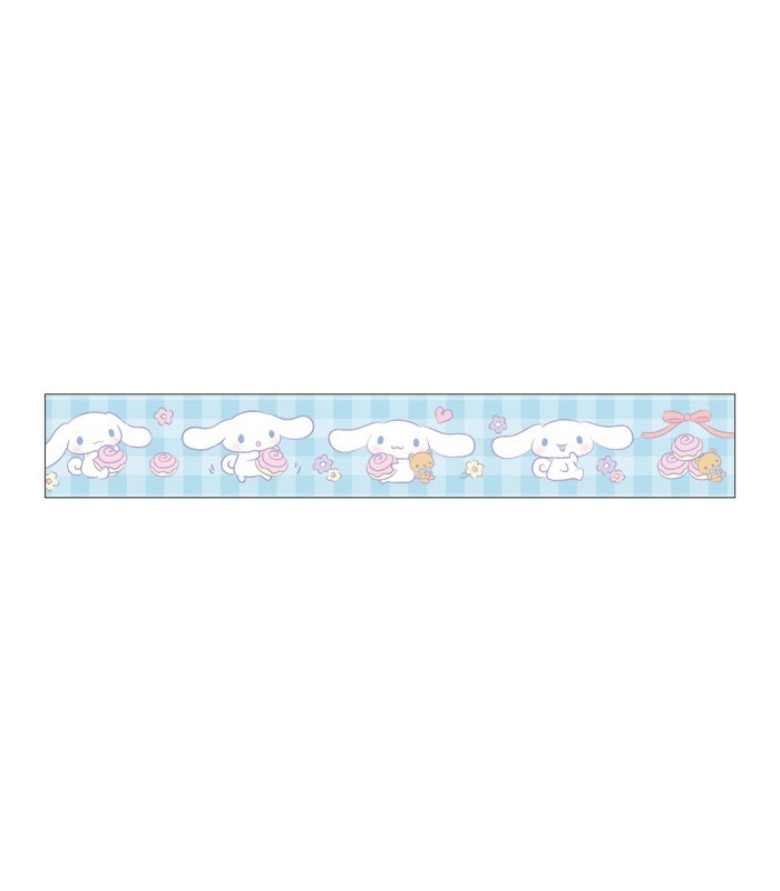 Cinnamoroll Paper Tape:15Mm X 10M Check