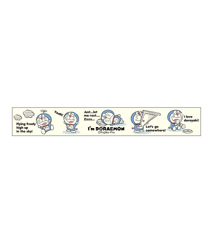 I'm Doraemon Paper Tape:15Mm X 10M Cream