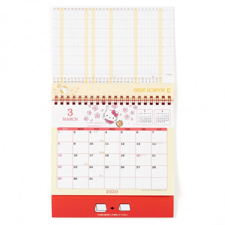 Hello Kitty Desk Calendar: 2020