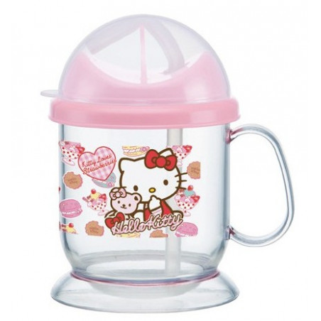 Hello Kitty Straw & Handle Cup Sweet