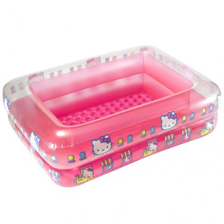 Hello Kitty Inflatable Pool with Floor Cushion
