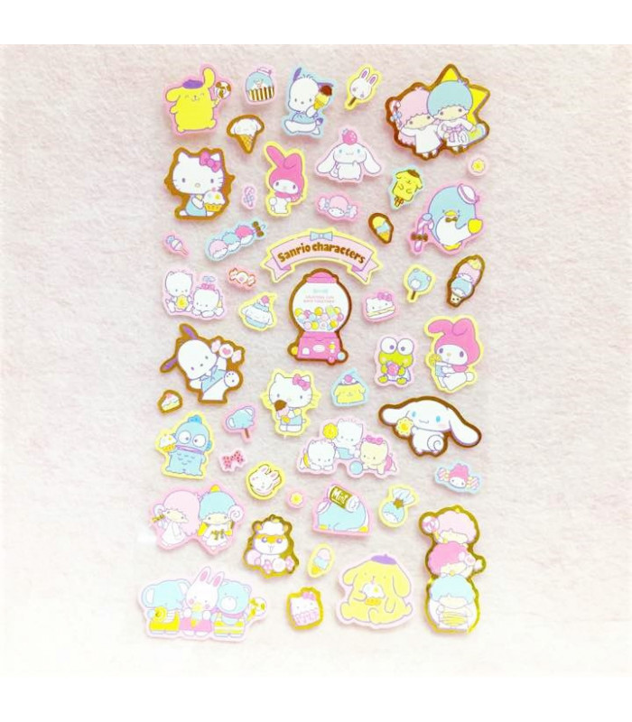 Assorted Characters Decorative Sticker