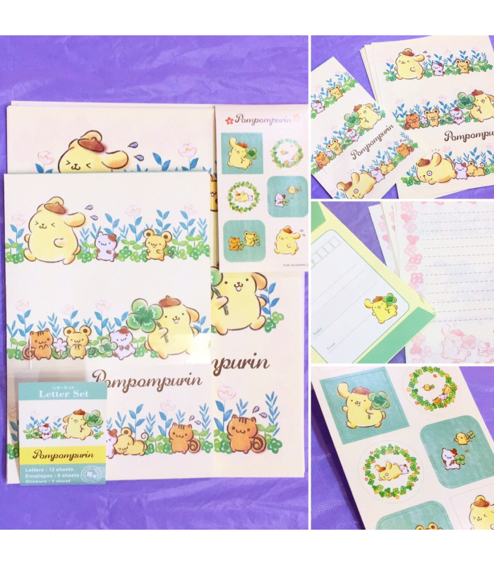 Pompompurin Letter Set