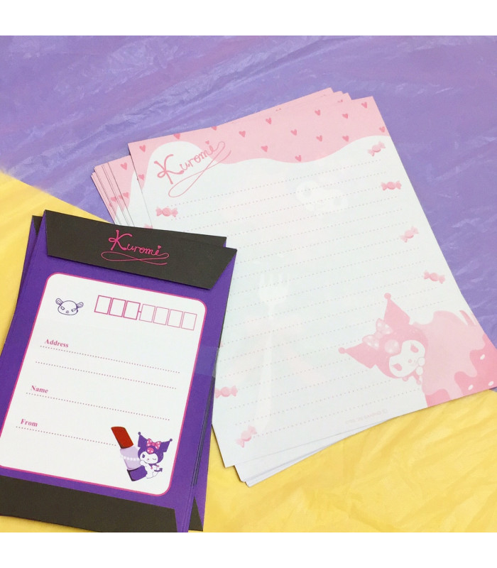 Kuromi Letter Set