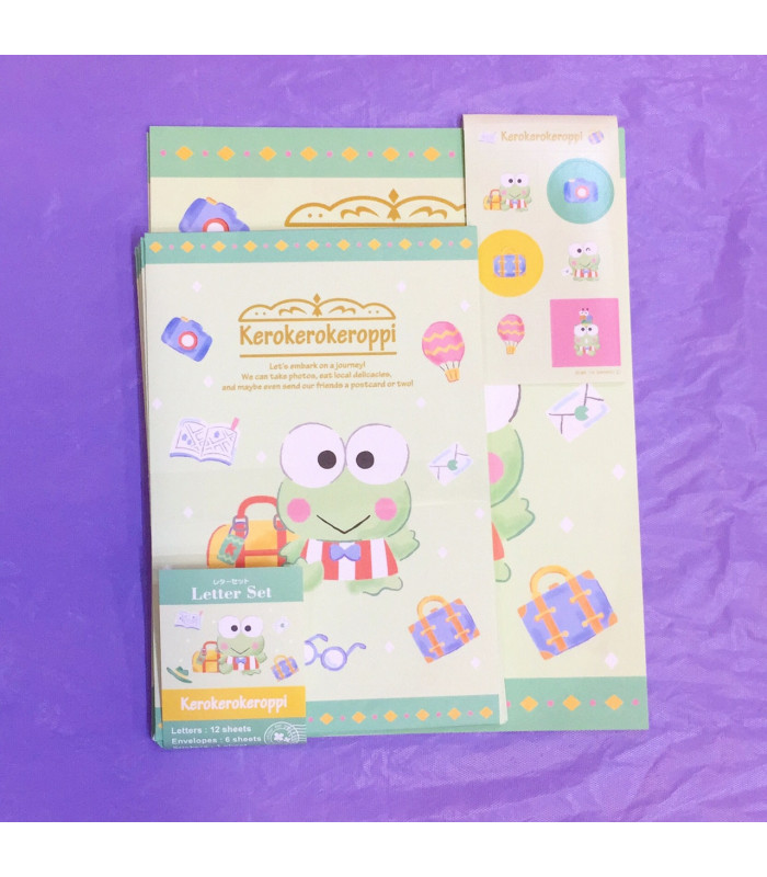 Keroppi Letter Set