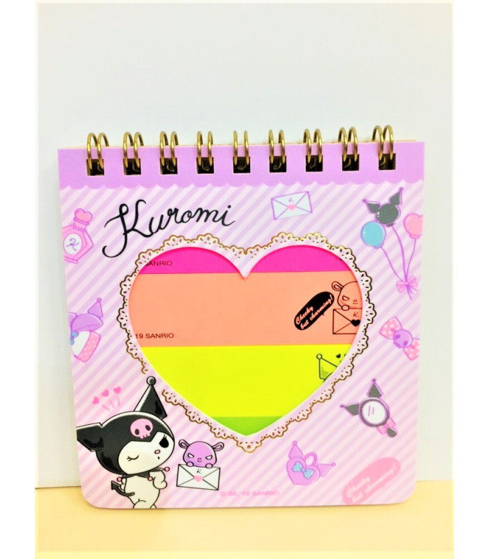 Kuromi Sticky Notes: Spiral