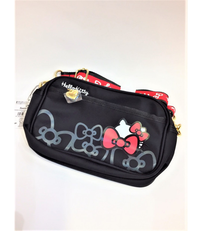 Hello Kitty Shoulder Bag: Hg-Black
