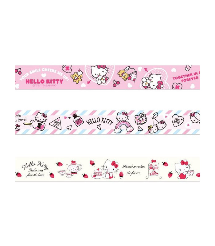 Hello Kitty Masking Tape Set: Float
