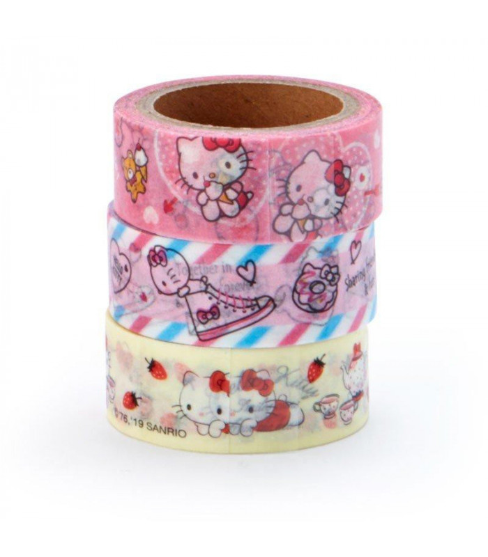 Hello Kitty Masking Tape Set: Float