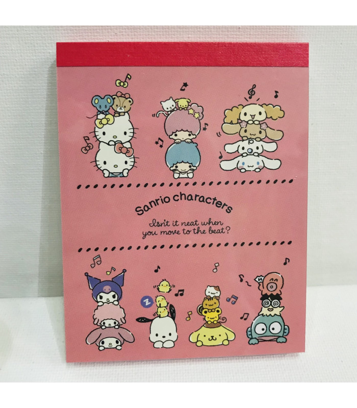 Assorted Characters Mini Memo 2