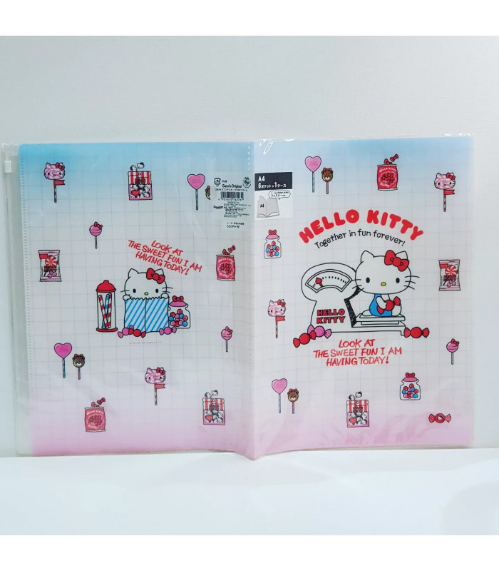 Hello Kitty File with Pocket