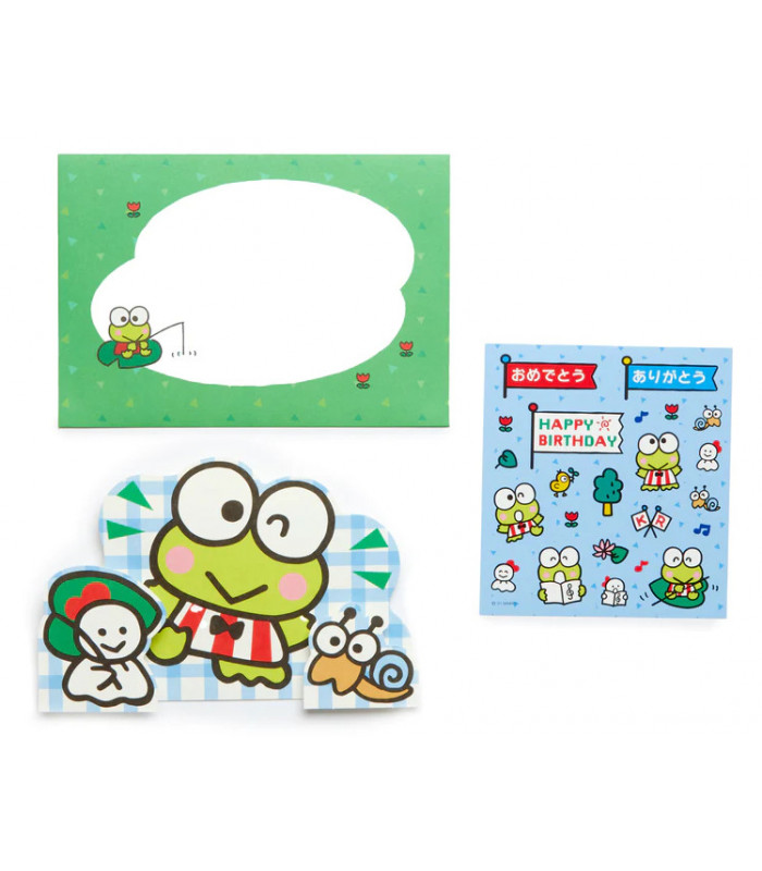 Keroppi Greeting Card