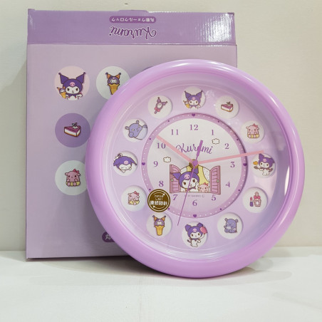 Kuromi Analog Wall Clock