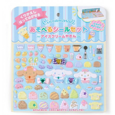 Cinnamoroll Stickers in Case: