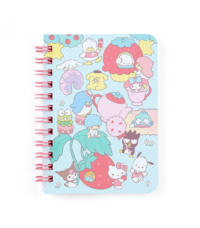 Assorted Characters B7 Notebook Ruled: