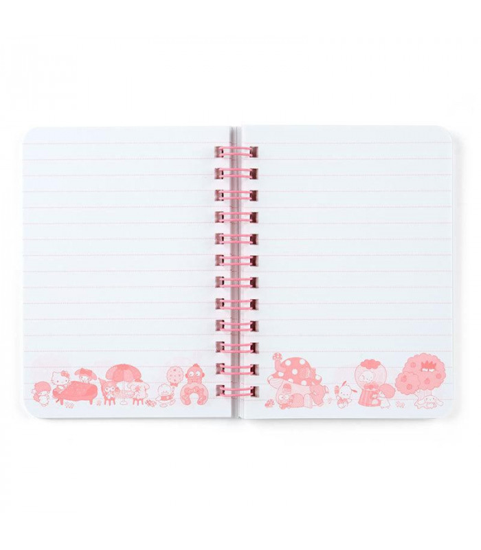 Assorted Characters B7 Notebook Ruled: