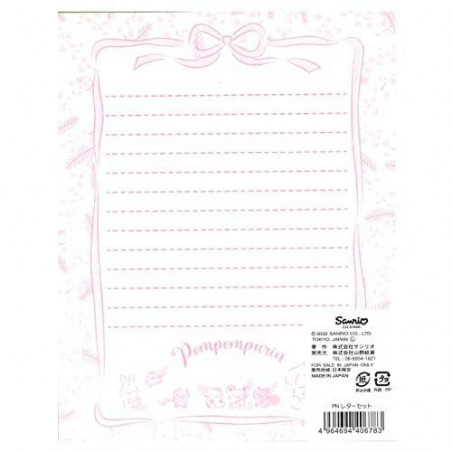 Pompompurin Letter Set