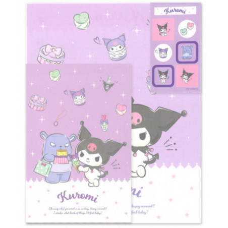 Kuromi Letter Set