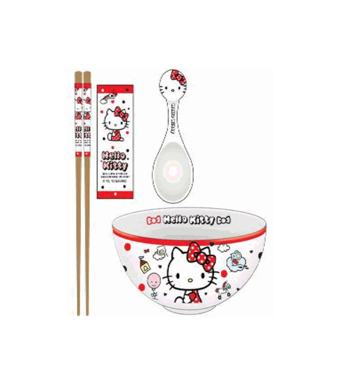 Hello Kitty Rice Bowl Set 13