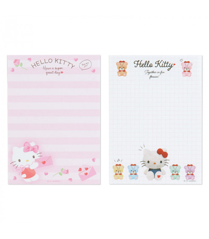 Hello Kitty Memo Pad: 8-Design