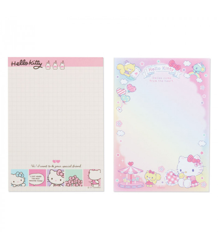Hello Kitty Memo Pad: 8-Design