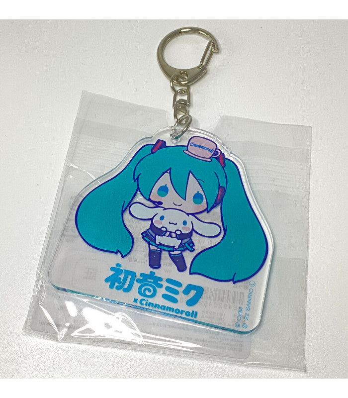 Cinnamoroll X Hatsune Miku Acrylic Key Chain