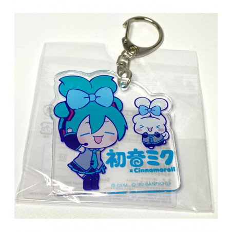 Cinnamoroll X Hatsune Miku Acrylic Key Chain