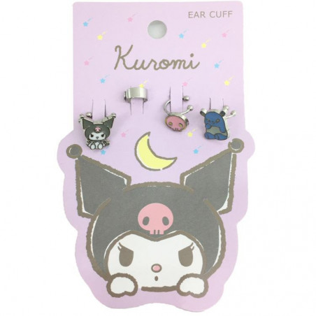 Kuromi Ear Cuff 4Pc Set