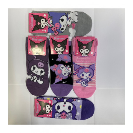 Kuromi Adult Sock Happy
