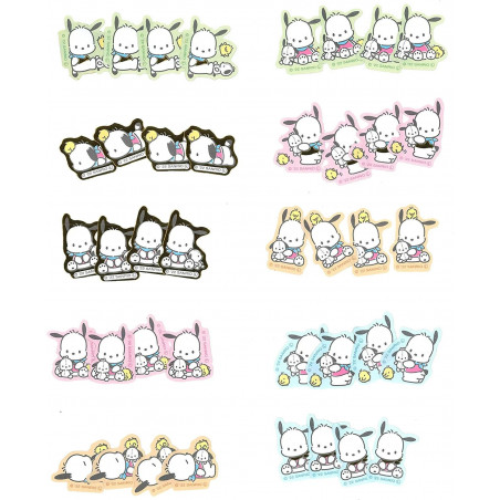 Pochacco Flake Seal Sticker