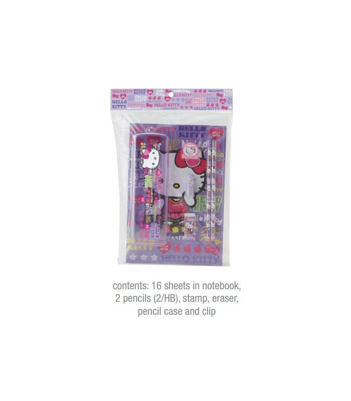 Hello Kitty Writing Pack M Girly Sporty